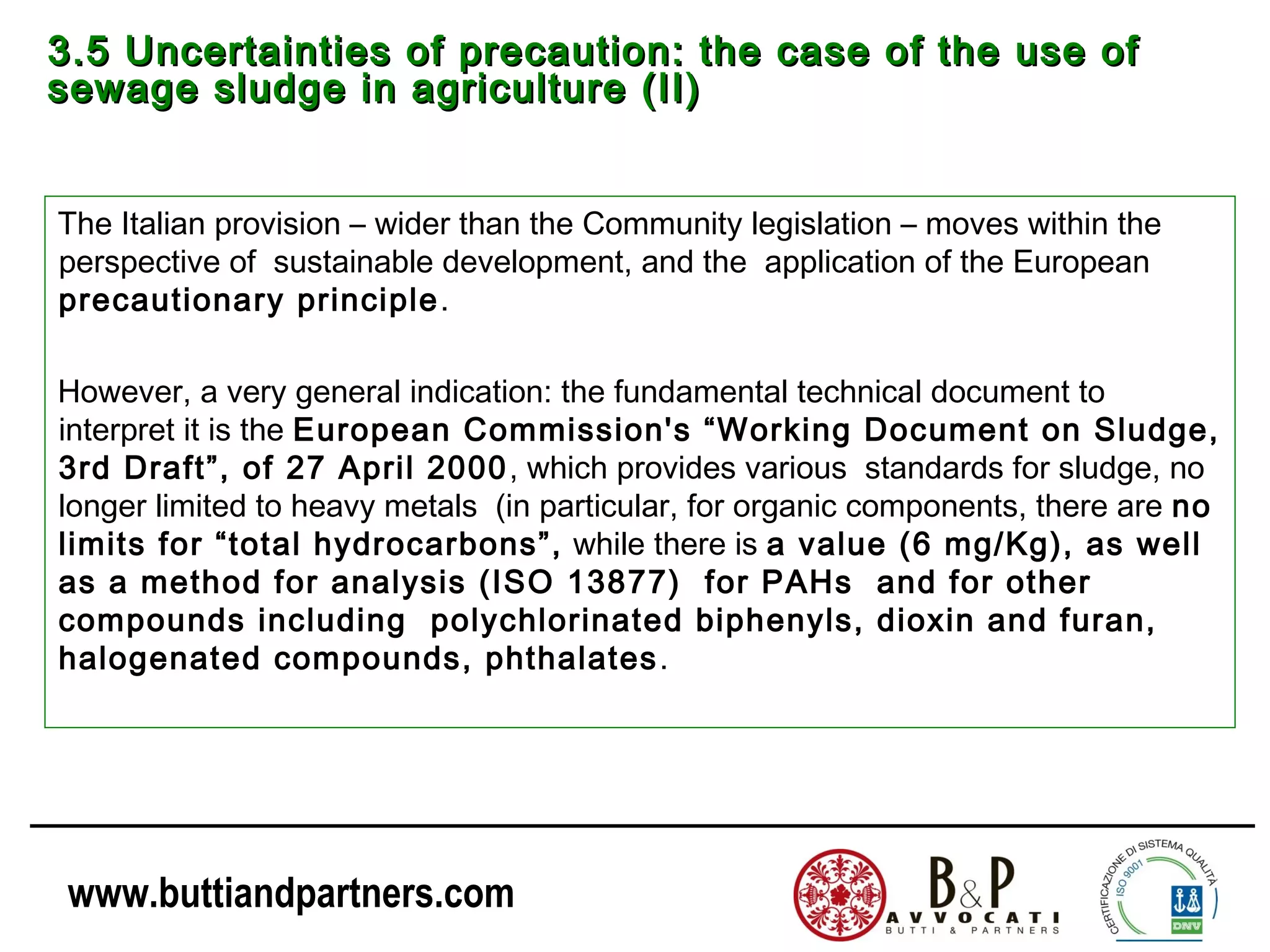 Precautionary principle | PPT