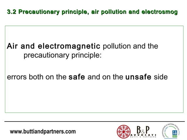 Precautionary principle | PPT