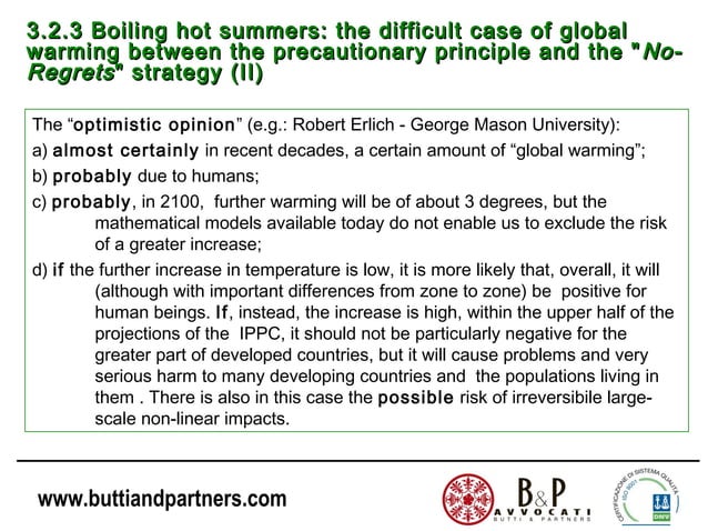 Precautionary principle | PPT