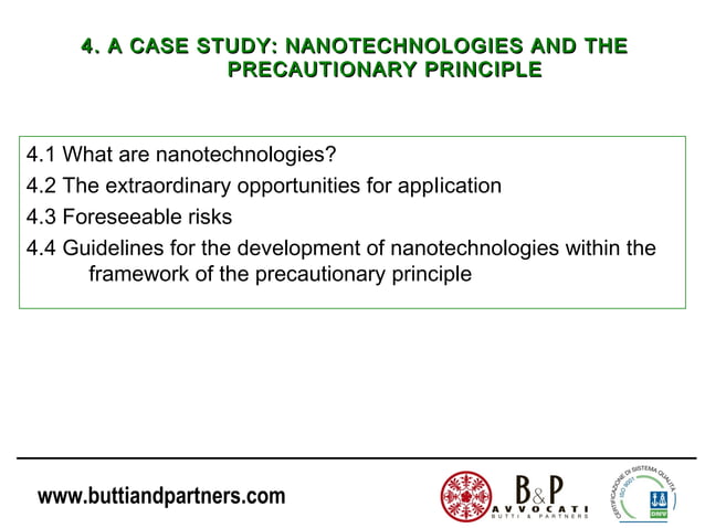 Precautionary principle | PPT