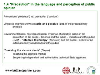 Precautionary principle | PPT