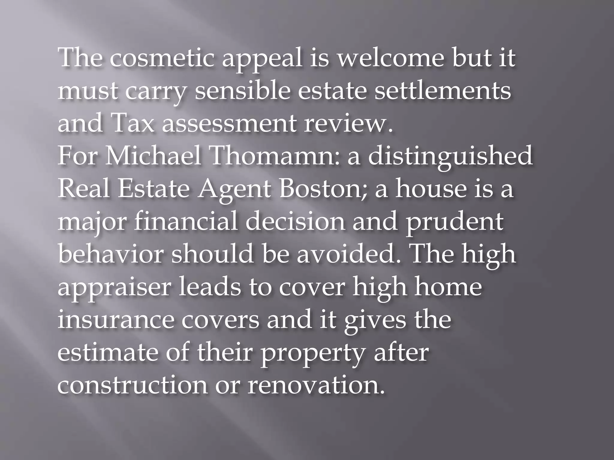 Michael Thomann best Consulting at Boston | PPT