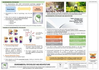 Environmental Architectural Project (EAP) | PDF