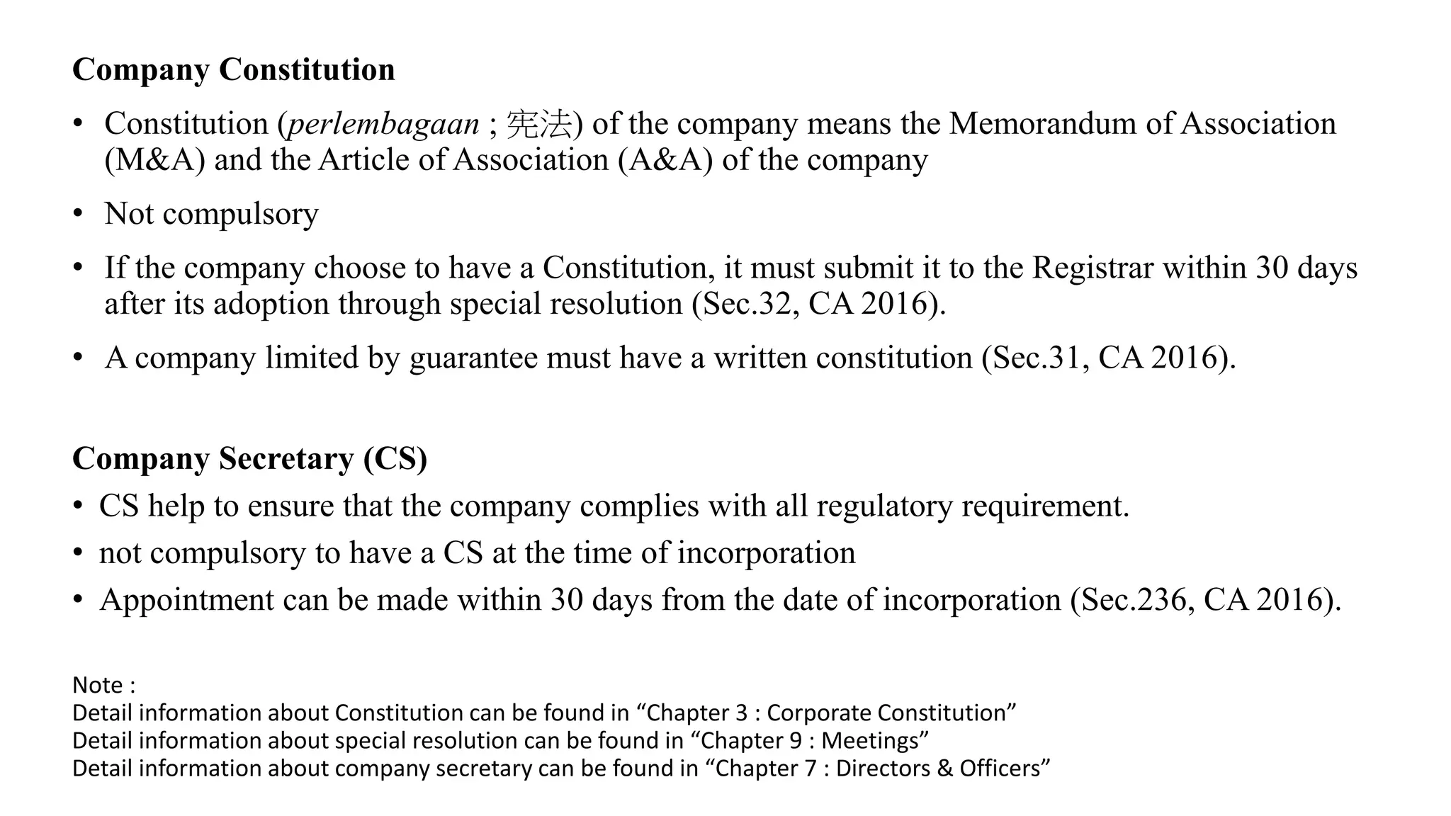 Incorporation of Companies | PPTX