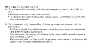 Incorporation of Companies | PPTX