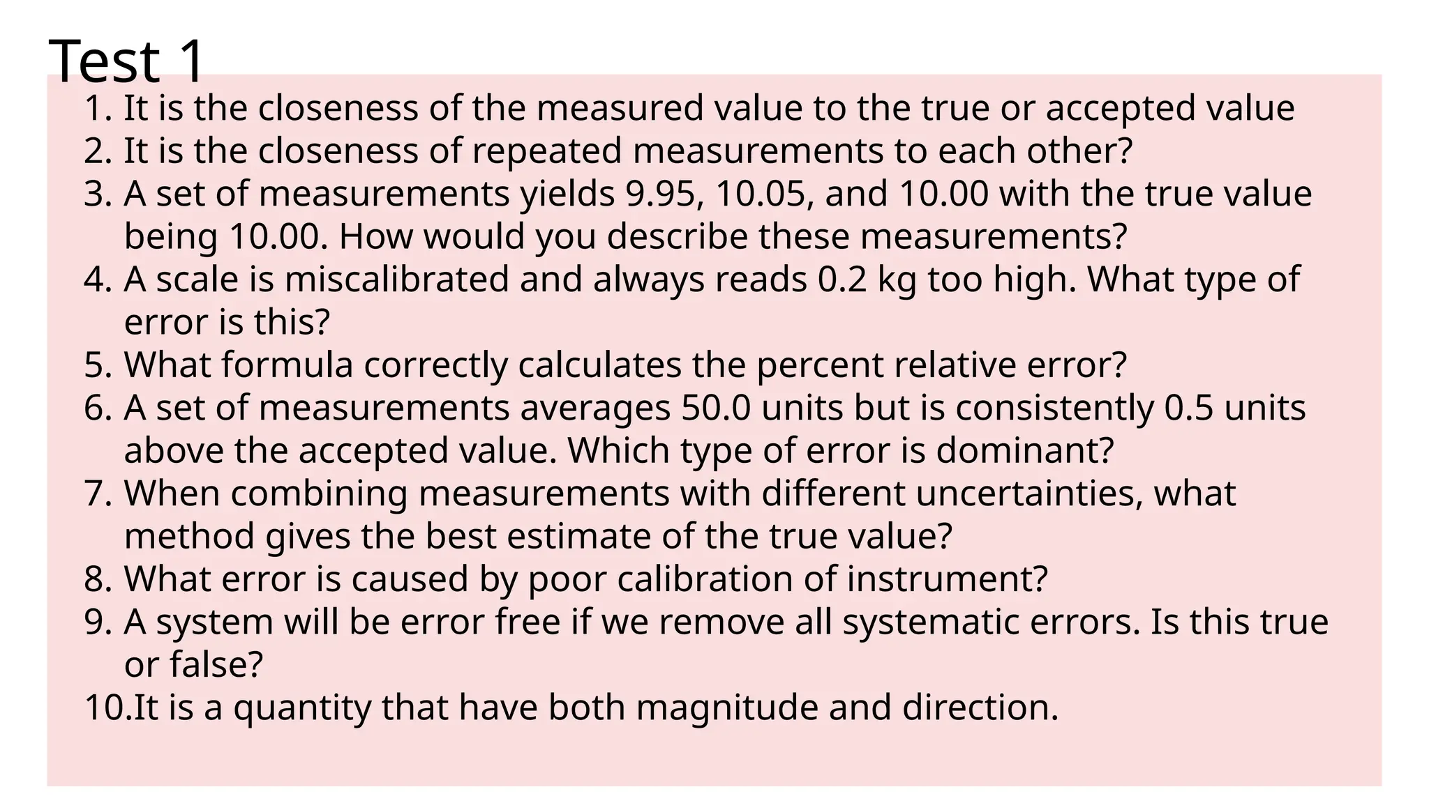 2 Precision vs Accuracy powerpoint presentation | PPTX