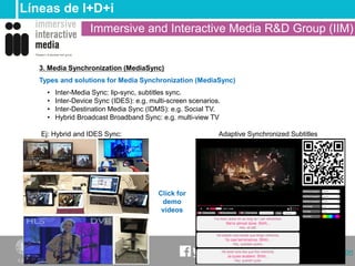 Immersive and interactive media | PPT