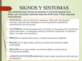 2 presentacion sindrome compartimental | PPTX