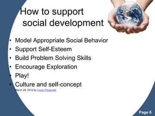Social development | PPTX