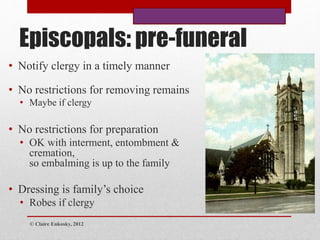 Liturgical protestant funeral rites | PPTX