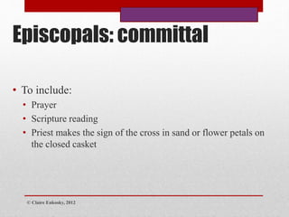 Liturgical protestant funeral rites | PPTX