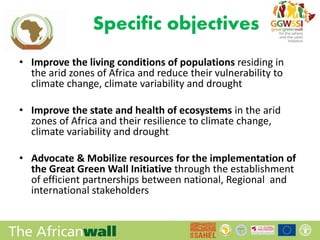 The Great Green Wall for Southern Africa | PPTX
