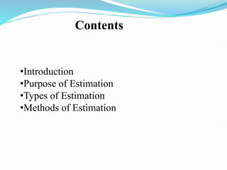 2 Presentation on Estimation and its Methods.pptx