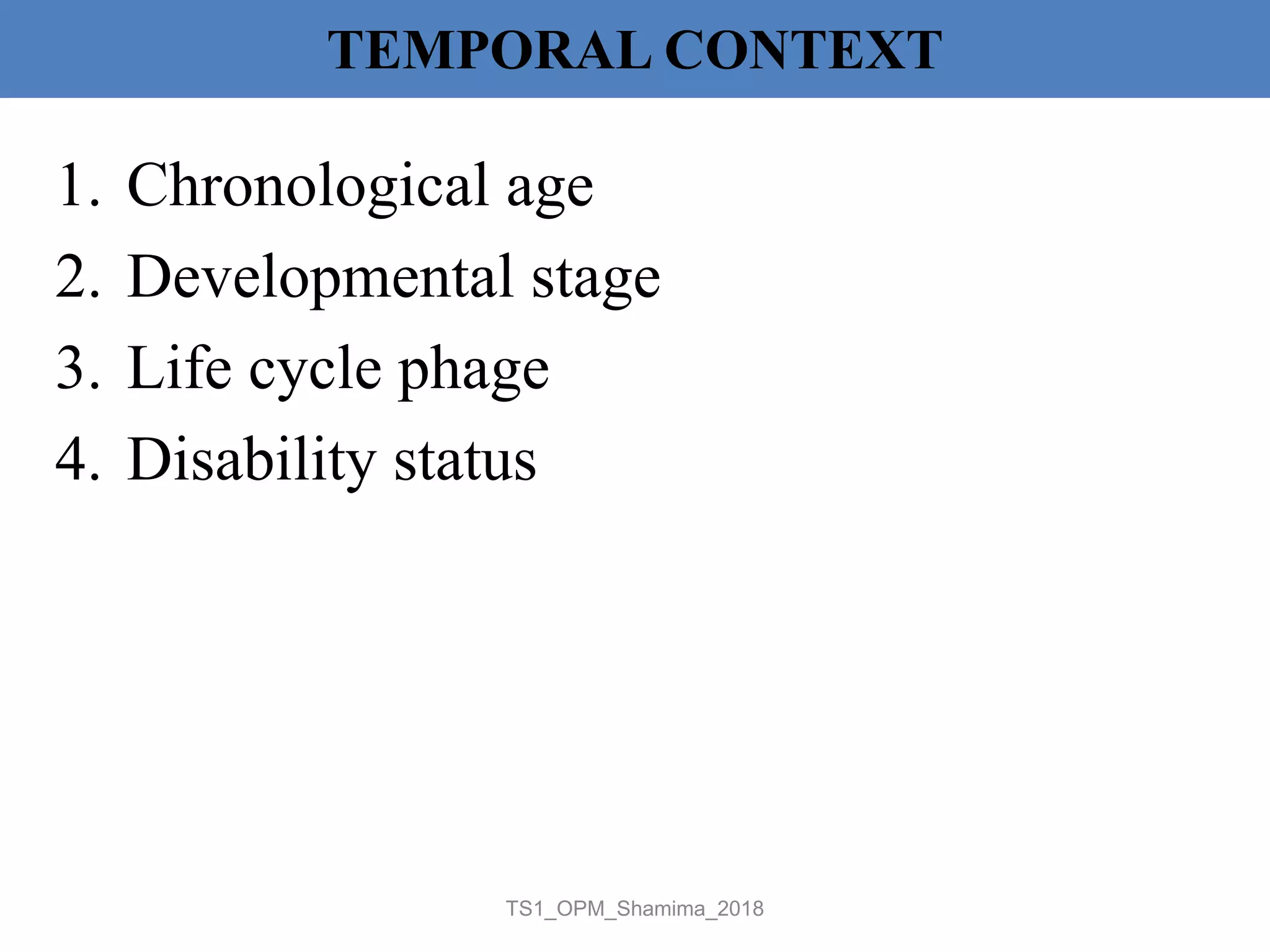 Occupational Performance Model- Old version | PPTX