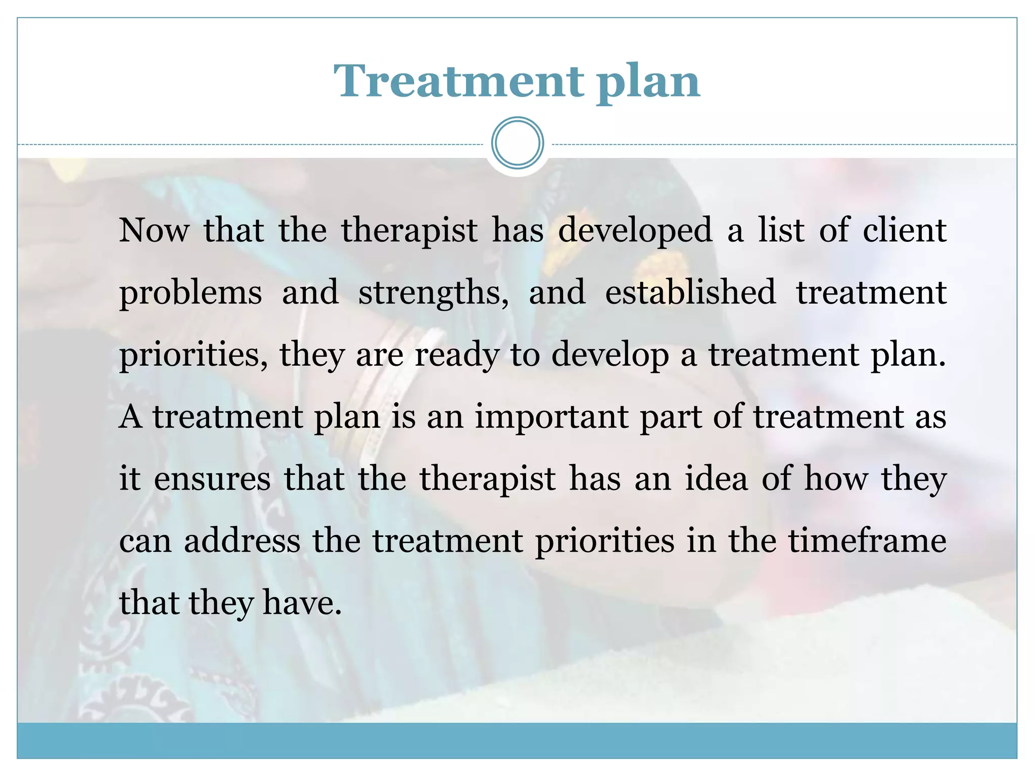 Occupational Therapy treatment process | PPTX