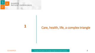 From the care cycle to the life cycle... The place, role, contribution ...