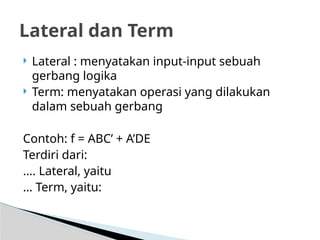 2 PRINSIP prinsip dan PERANCANGAN LOGIKA | PPTX