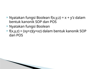 2 PRINSIP prinsip dan PERANCANGAN LOGIKA | PPT