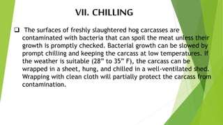 SLAUGHTERING PRACTICES OF SWINE | PPTX