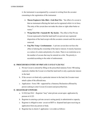 2) private caveats | PDF