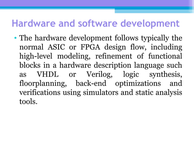 Processor Design Flow for architecture design | PPT