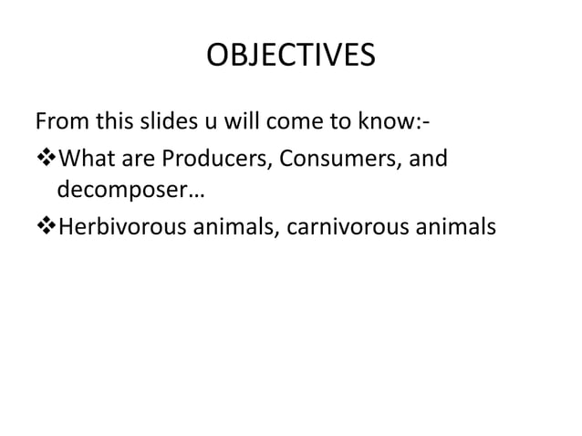 2 producers,consumers and decomposer1 | PPT
