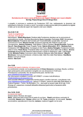 Festival dell'oralità Popolare - programma | PDF