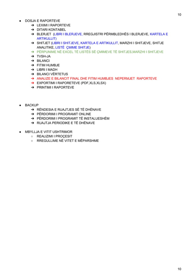 Programi Alpha Web Business | PDF