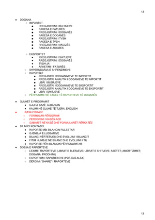 Programi Alpha Web Business | PDF