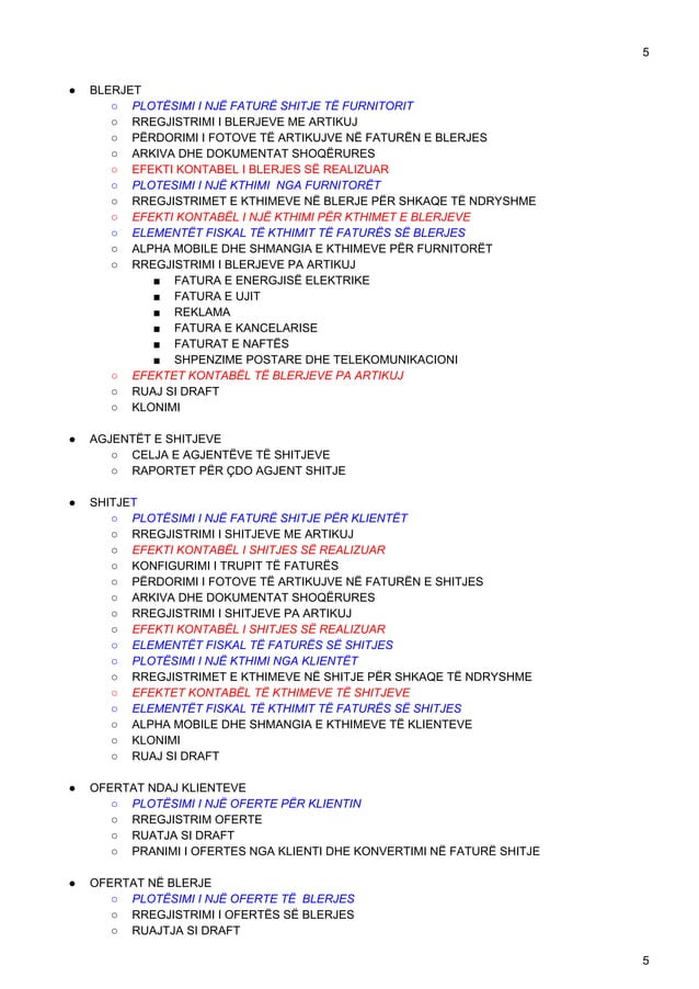 Programi Alpha Web Business | PDF