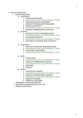 Programi Alpha Web Business | PDF