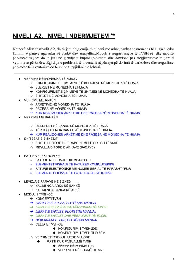 Programi Alpha Web Business | PDF