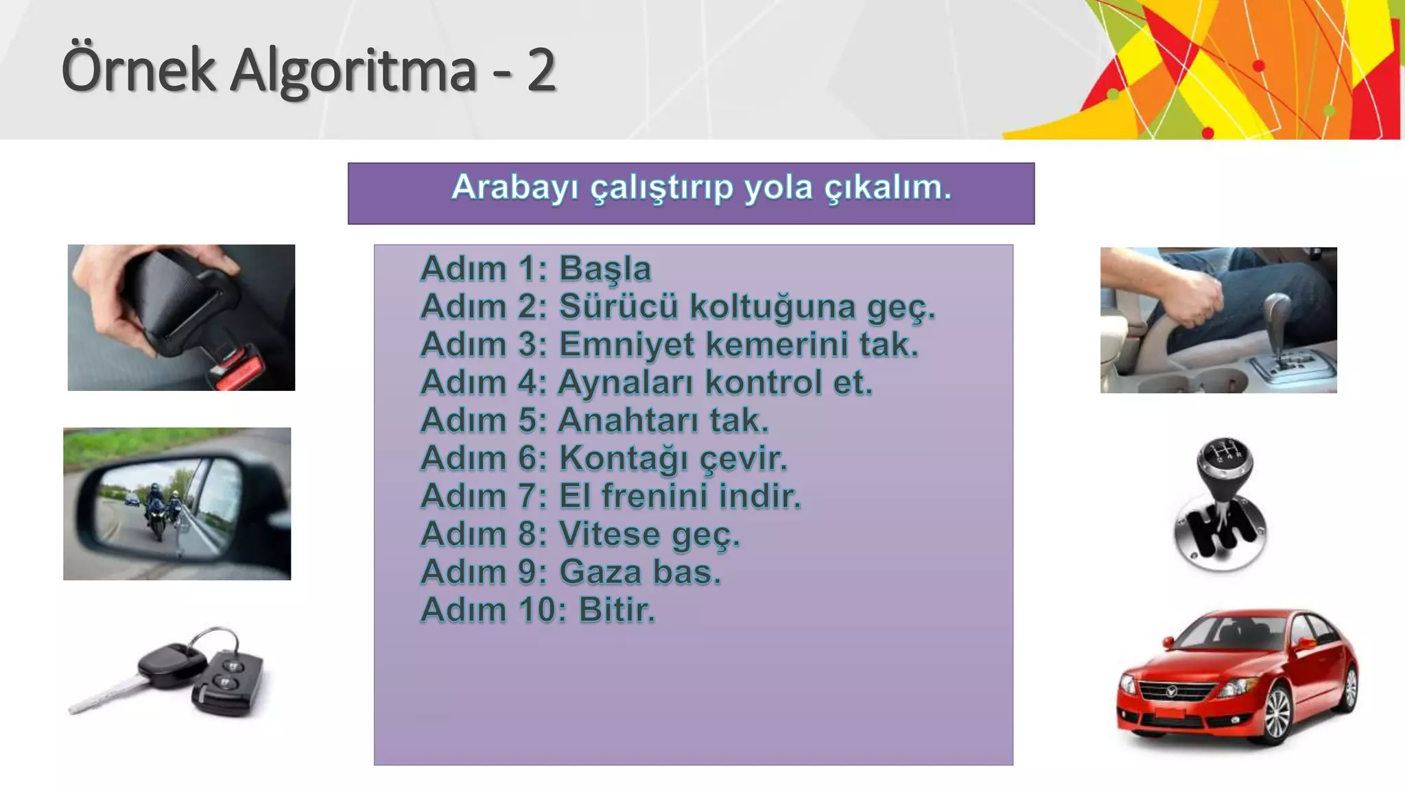 Programlamaya Giriş ve Algoritma Kavramı | PPTX