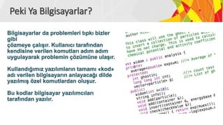Programlamaya Giriş ve Algoritma Kavramı | PPTX