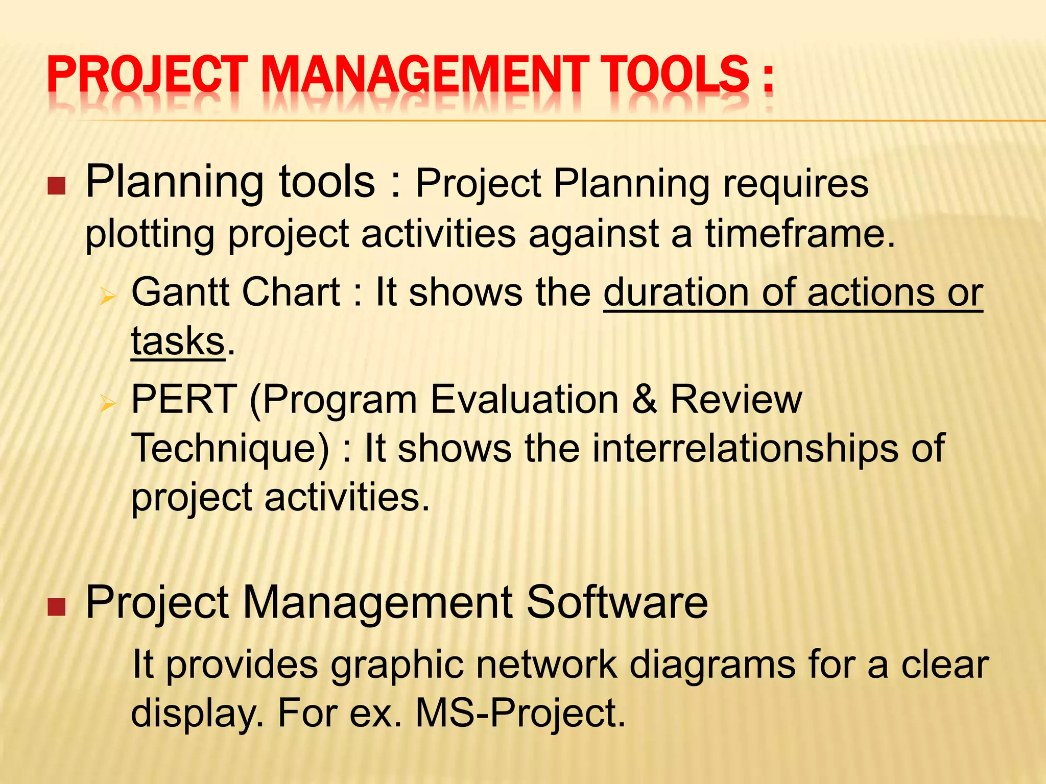 Project management | PPT