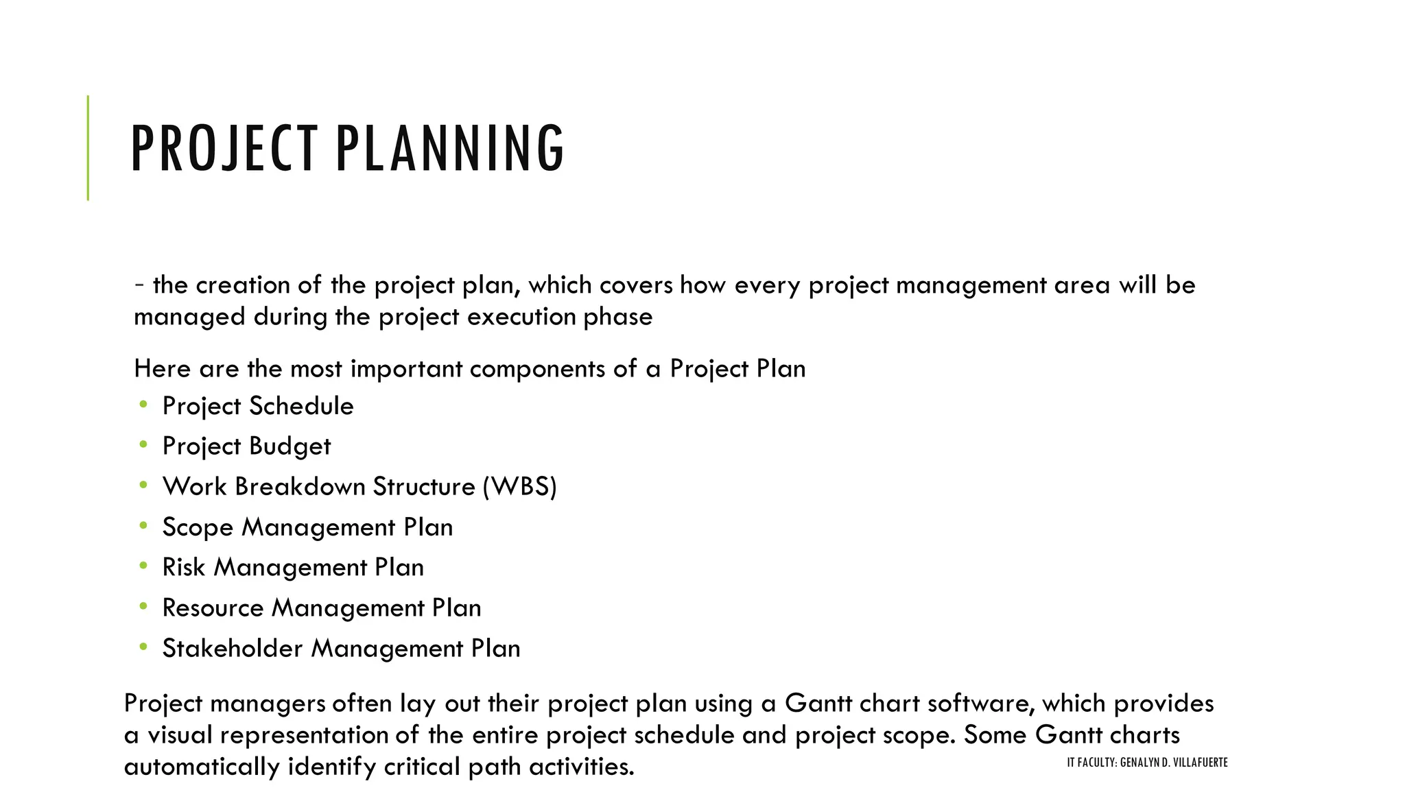 2 Project Management Knowledge Areas and Life Cycle.pdf