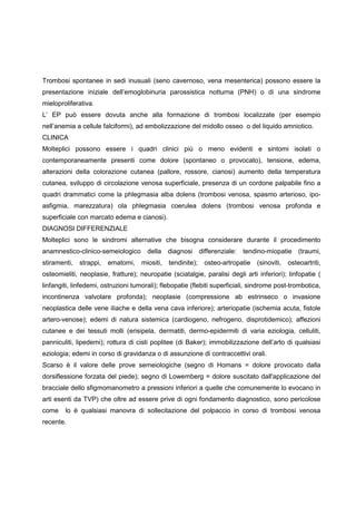 PROTOCOLLO CONDIVISO TROMBOSI VENOSA PROFONDA | PDF