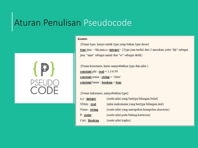 Pengertian Pseudocode | PPT
