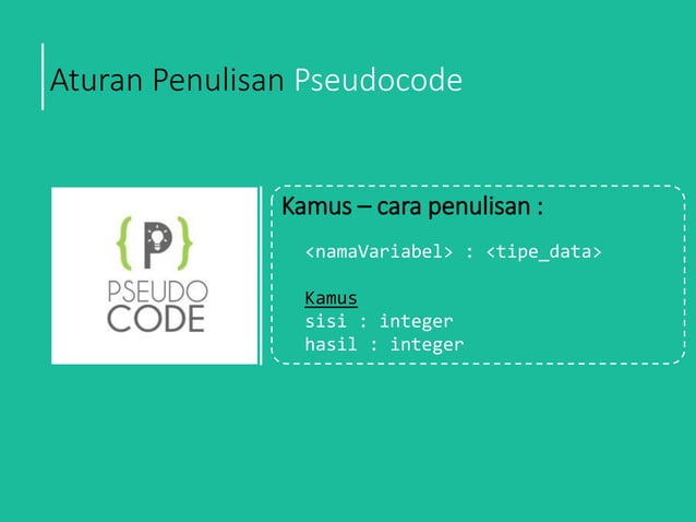 Pengertian Pseudocode | PPT