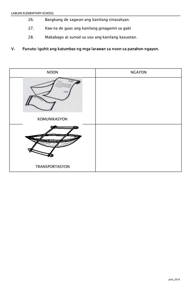 Second Periodic Test Grade 2 | DOCX