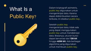 Materi Keamanan Jaringan Public and Private Encryption | PPTX