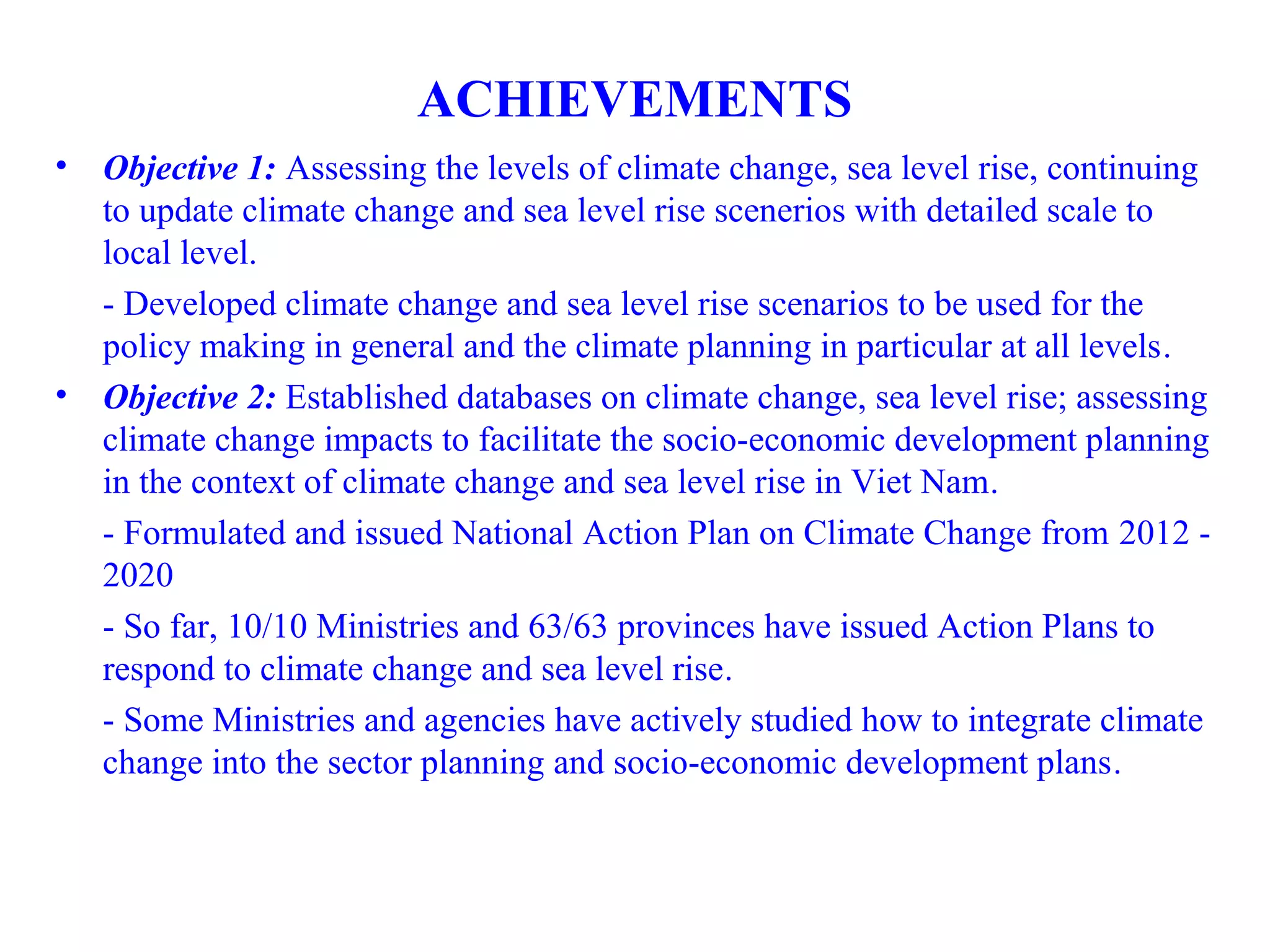 Overview of public expenditure for climate change in Viet Nam | PPT