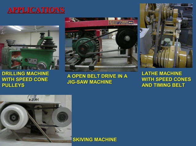 2 pulleys and belt drives | PPT | Track and Field | Sports