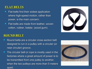 2 pulleys and belt drives | PPT
