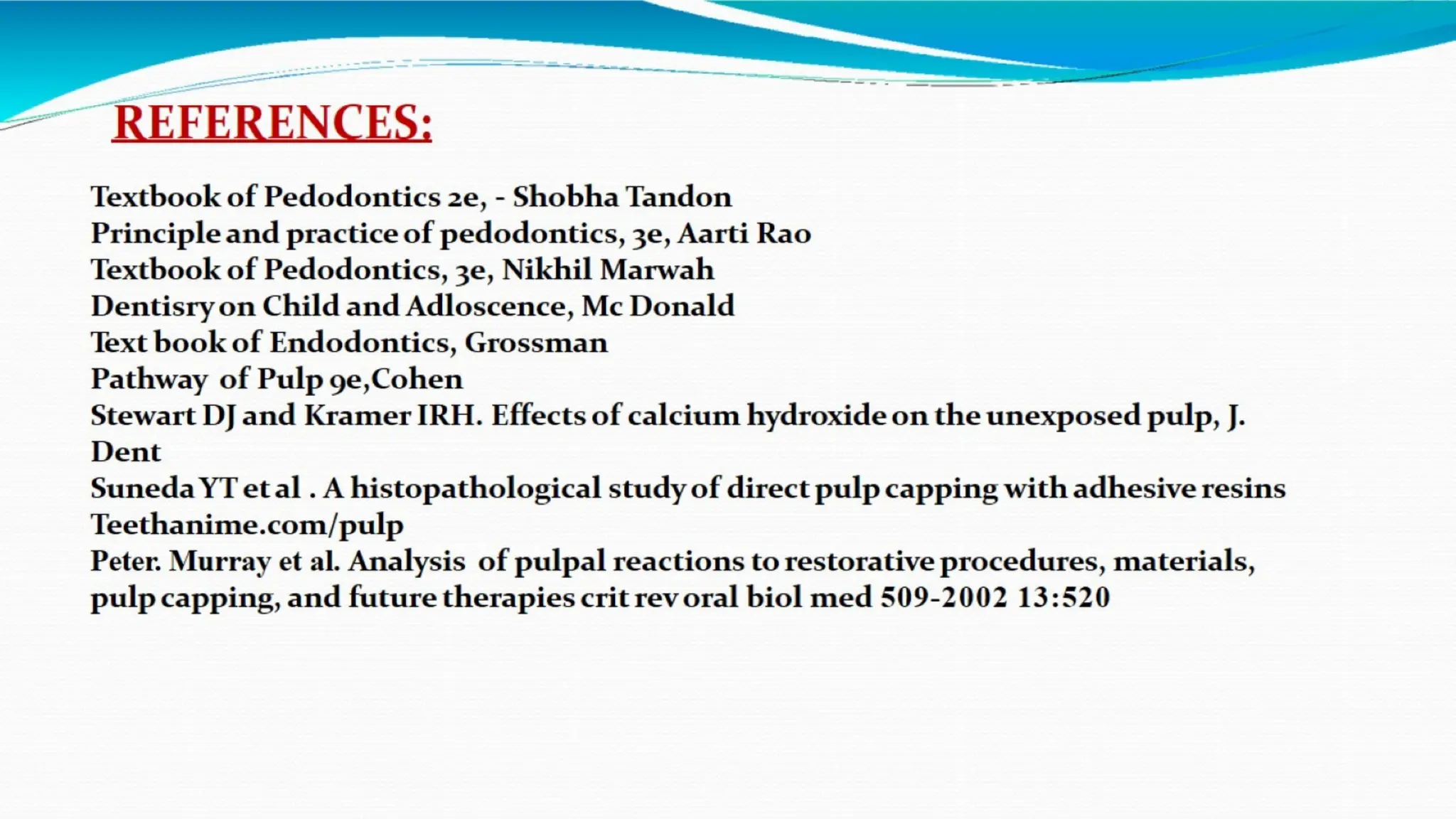Pulp capping agents and procedures by Dr Islam Alsakkaf | PPTX