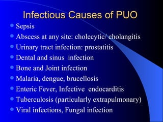 pyria of unknown origin | PPT