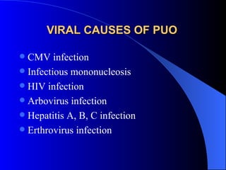 pyria of unknown origin | PPT