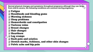 pregnancy- related concerns and prenatal care | PPTX