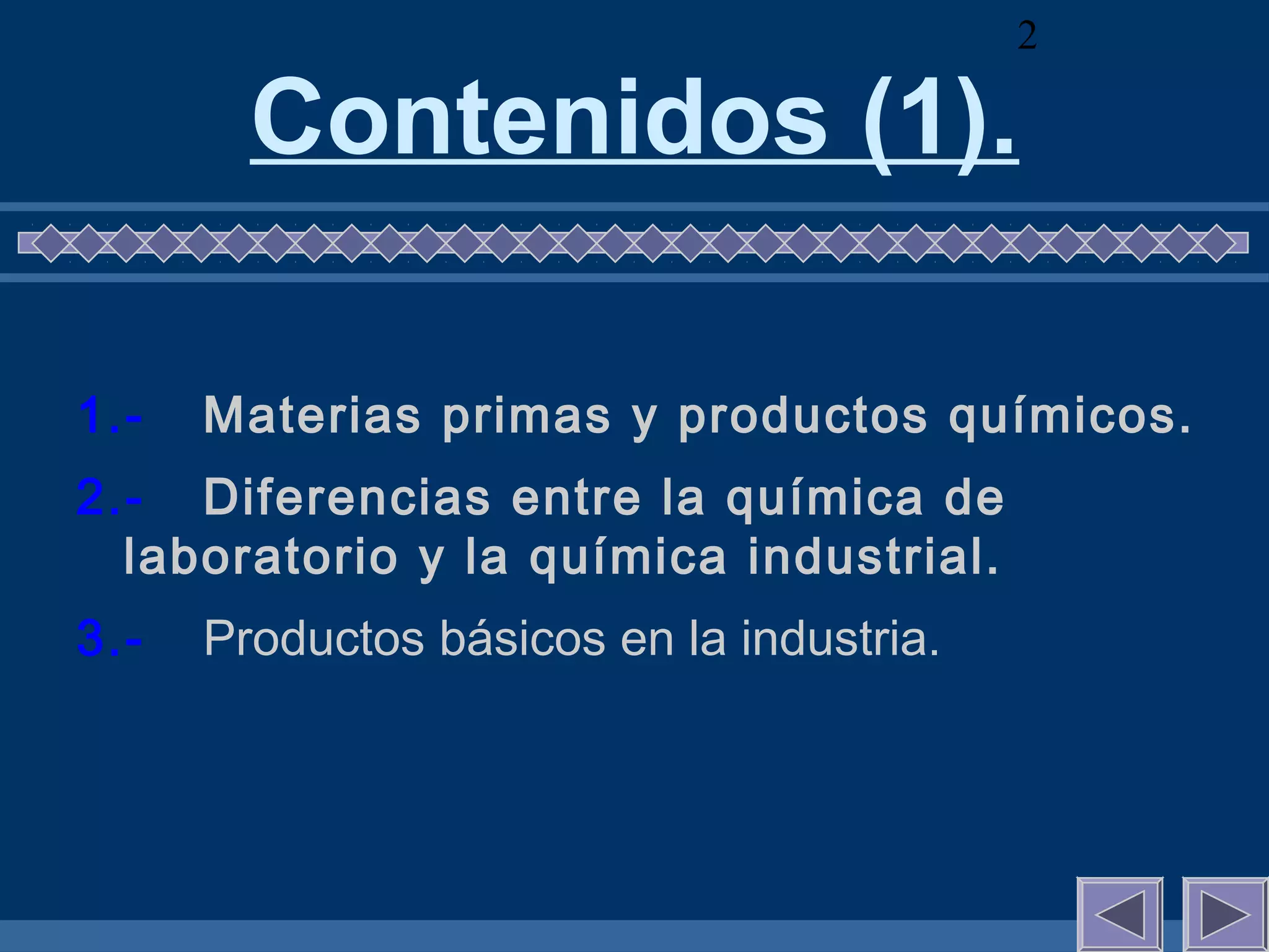 2q 08 quimica descriptiva(químicaindustrial) | PPT | Chemistry | Science