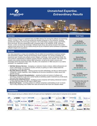 2 Q12 Software Industry Equity Report | PDF